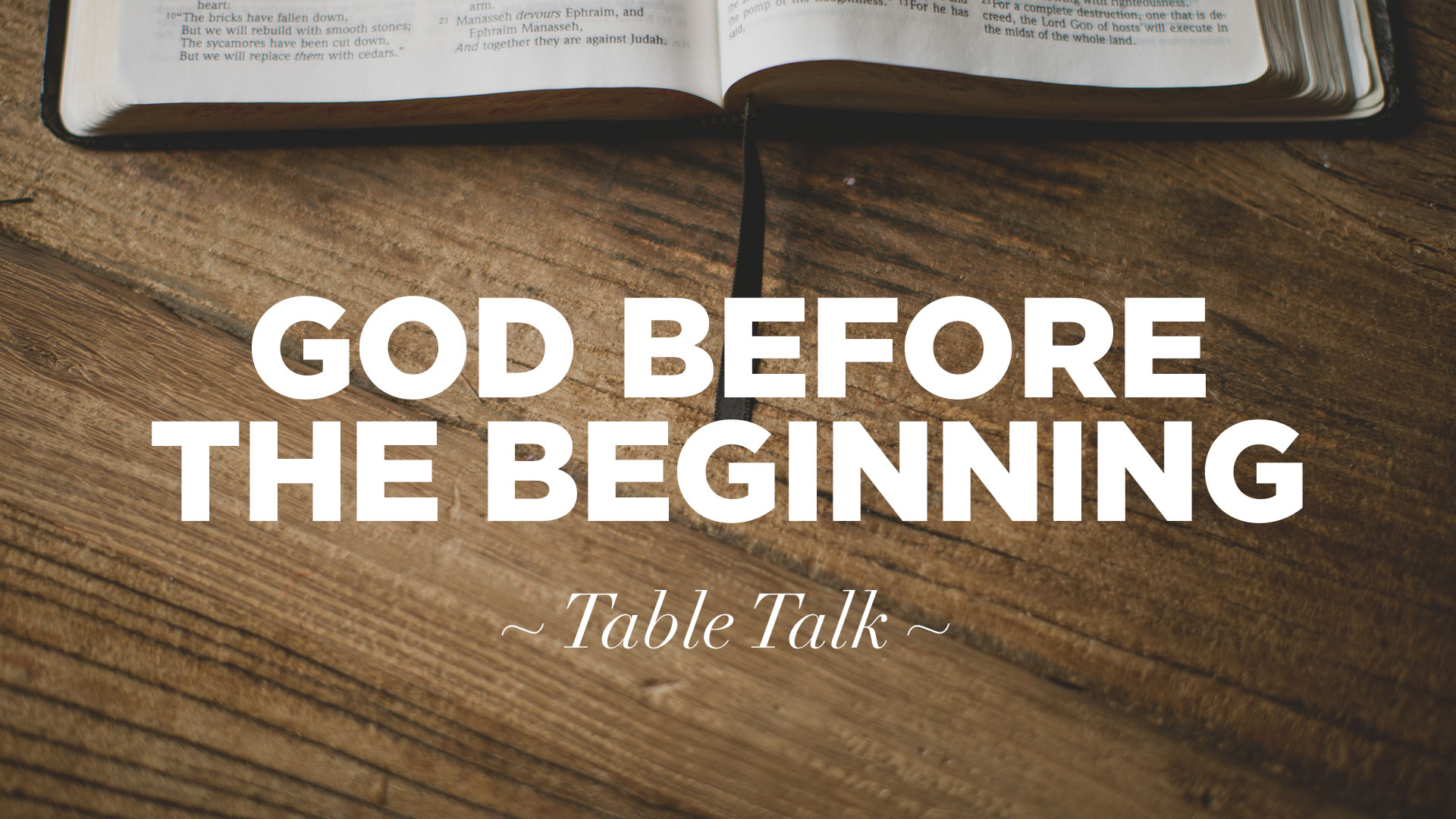 God Before the Beginning - Jacob Abshire