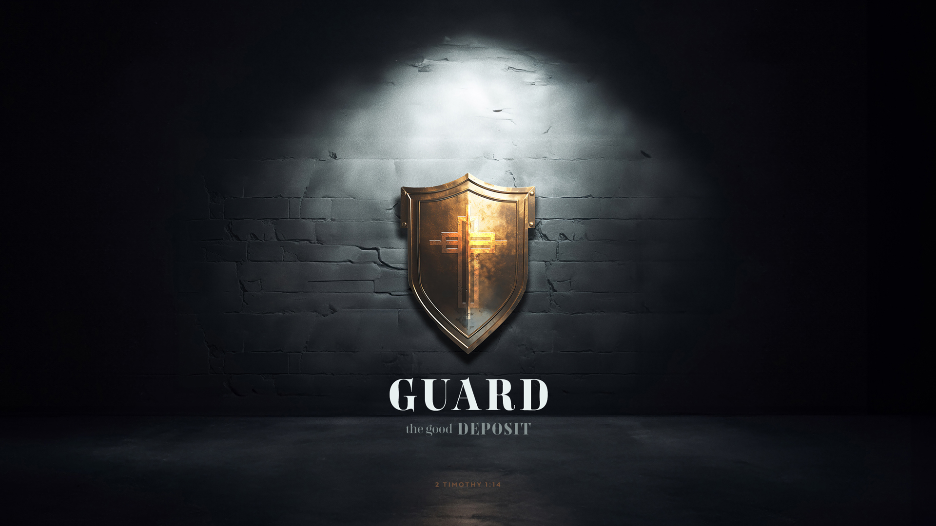 Wallpaper: Guard the Good Deposit - Jacob Abshire